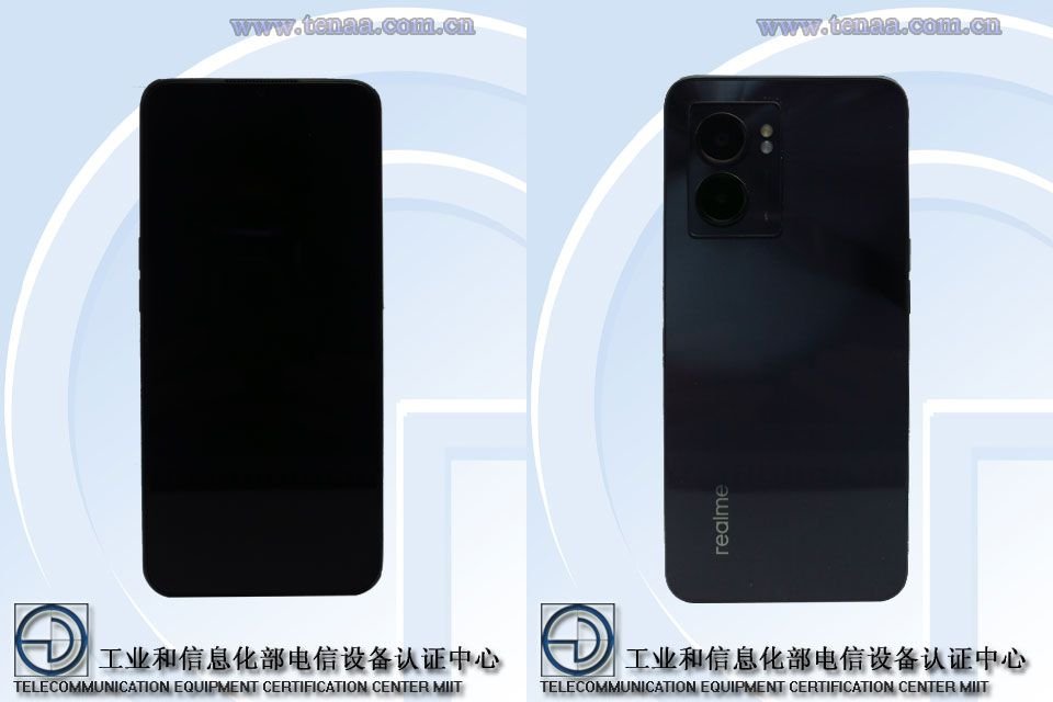 Realme RMX3575 / RMX3576 Full Specifications, Images Surface at TENAA