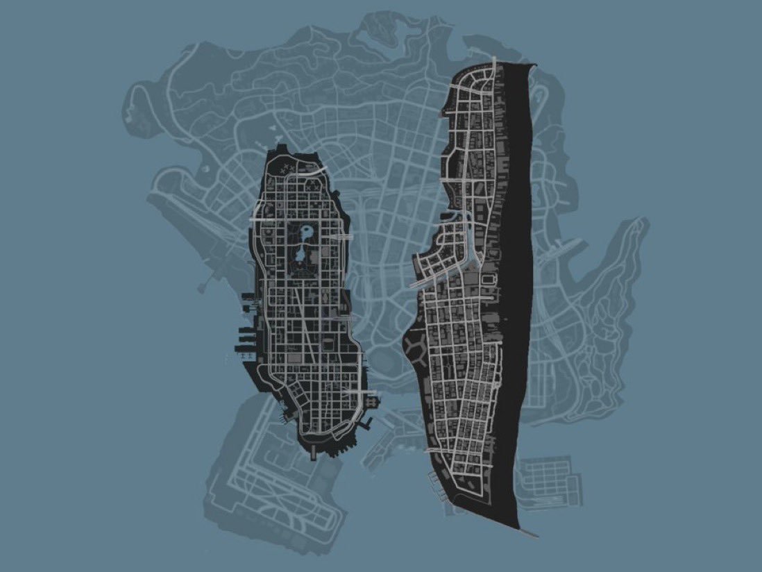 GTA 6 Concept Map Hints Some GTA Vice City Locations Could be Seen in ...