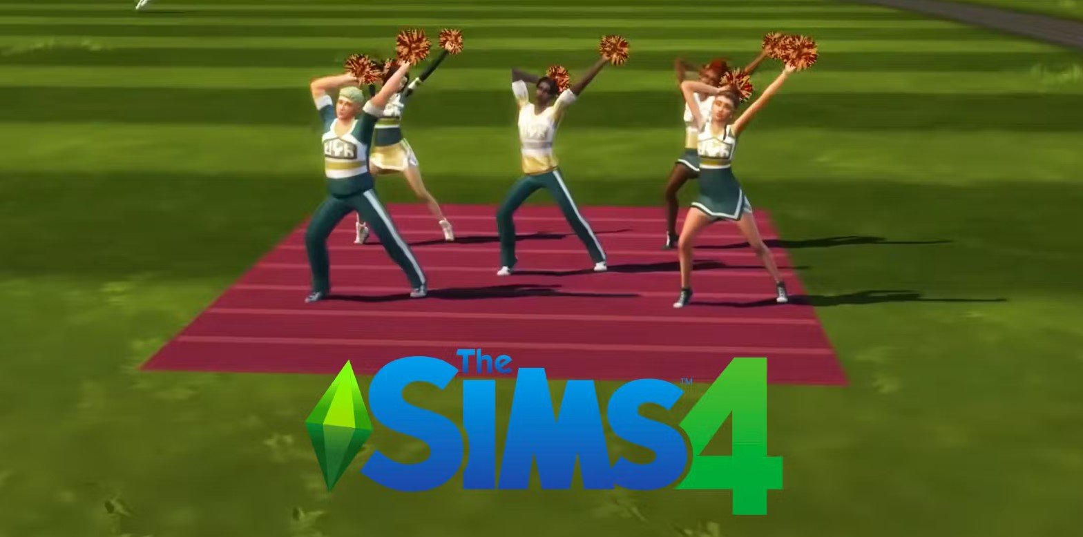 The Sims 4: New Cheerleader Outfit Available for Free in 16 Colors